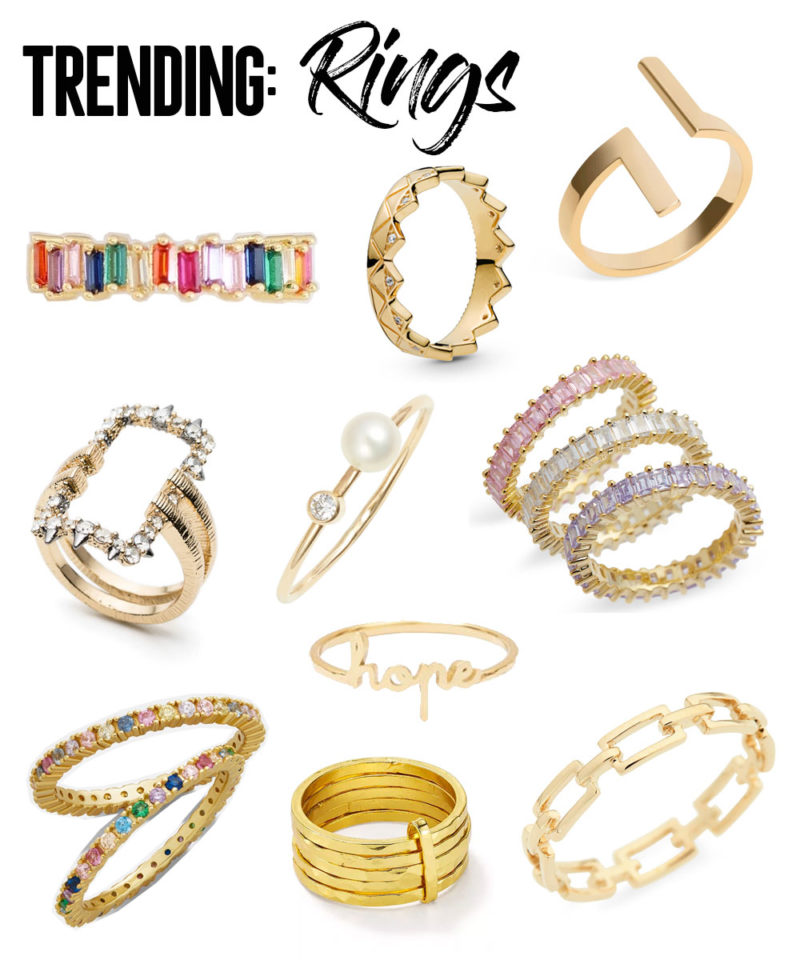Trending: Rings for Fall | Top 10 Ring Styles for Fall | By Lynny